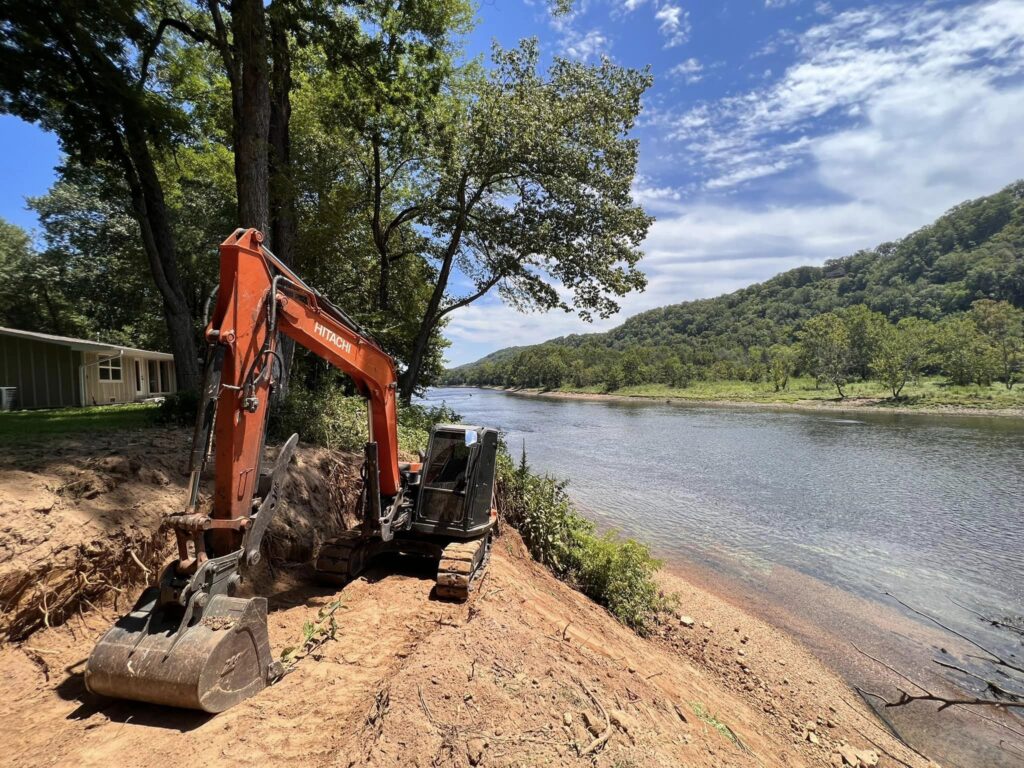 Streambank Stabilization - Porter Dirt & Demo, Inc