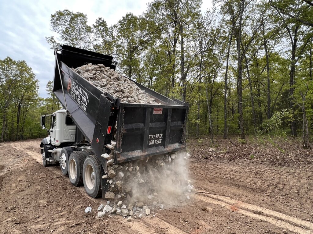 Roads & Parking Lots - Porter Dirt & Demo, Inc